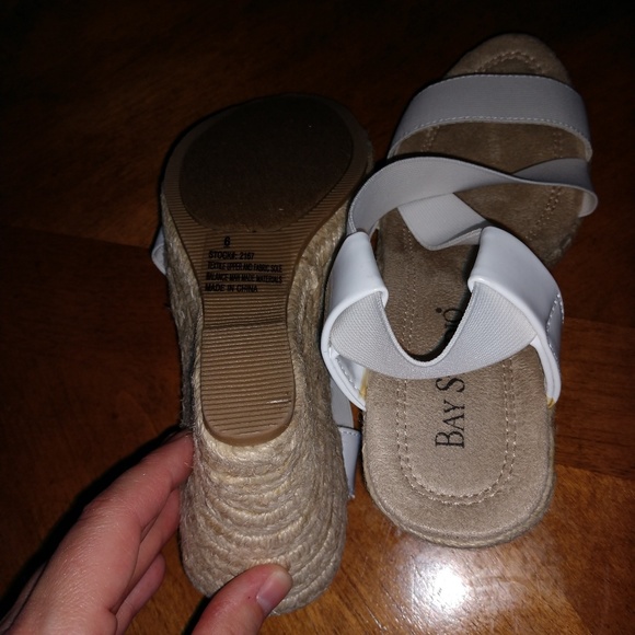 Bay Studio | Shoes | New In Box White Shoes | Poshmark